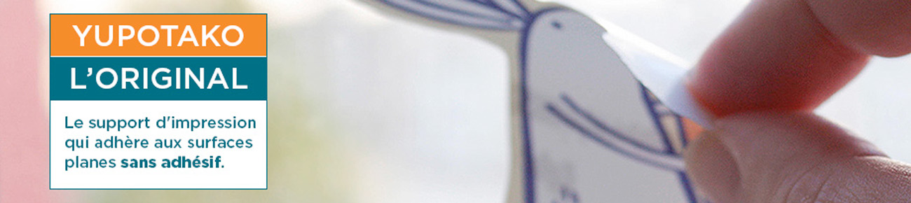 Impression sur adhésif Yupo Tako® - WOWPRINT, l'imprimeur des imprimeurs