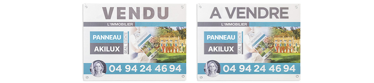 Impression sur panneau Akilux recto/verso - WOWPRINT, l'imprimeur des ...